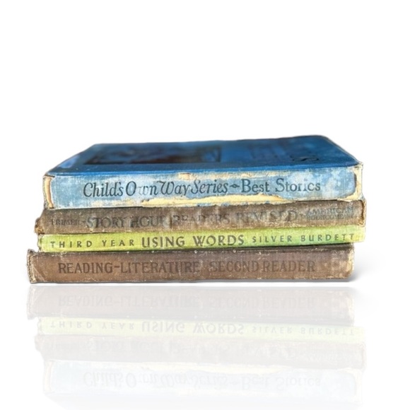 Antique | Accents | Antique Childrens Primer School Books Farmhouse ...
